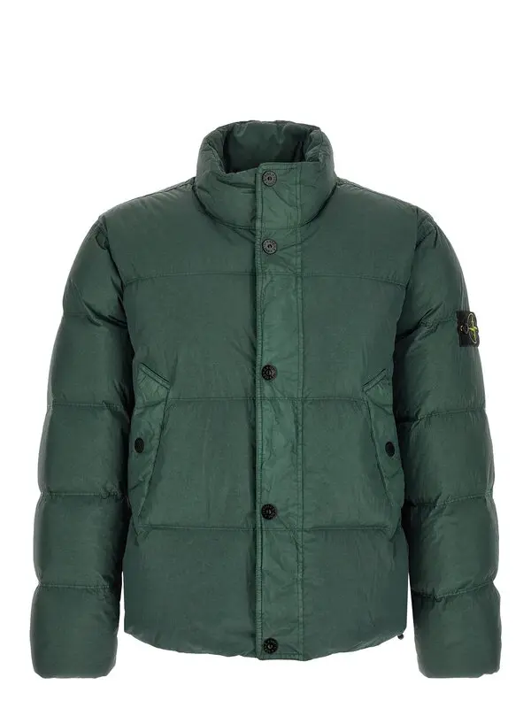 Stone Island 4100109' Down Jacket - Green