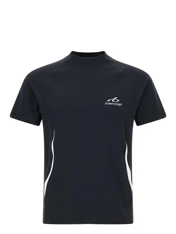 Balenciaga Techwear' T-shirt - Blue