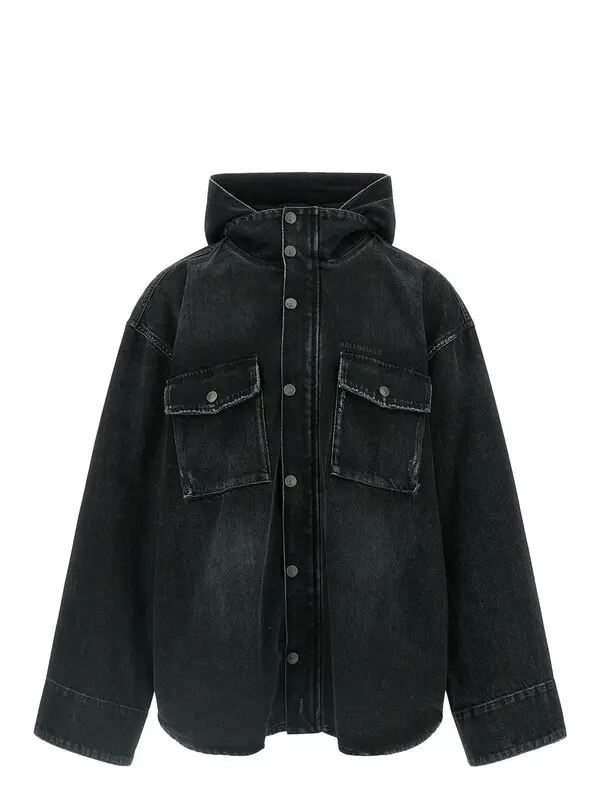 Balenciaga Cargo' Jacket - Black
