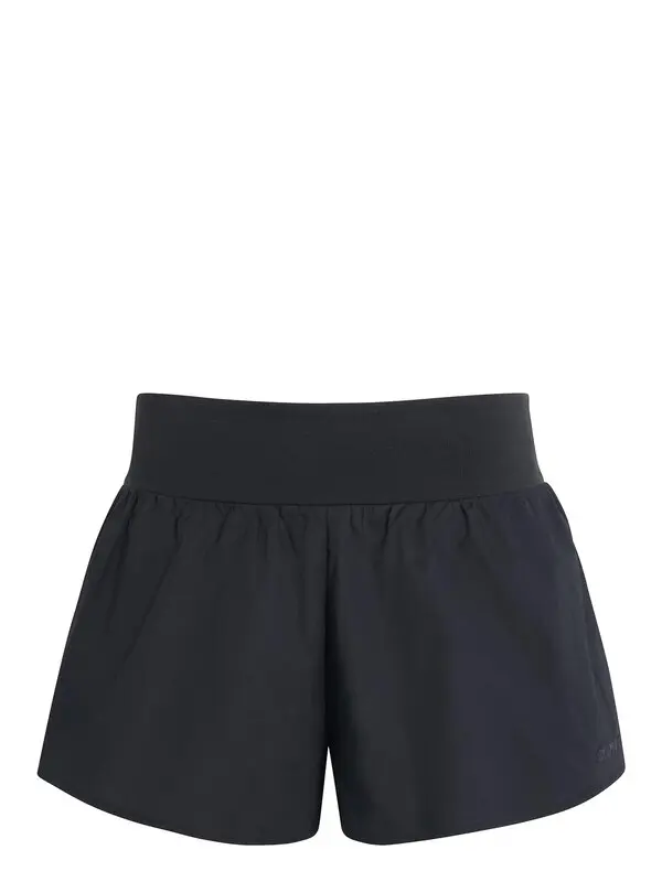 SKIMS Cotton Flutter Shorts - Black