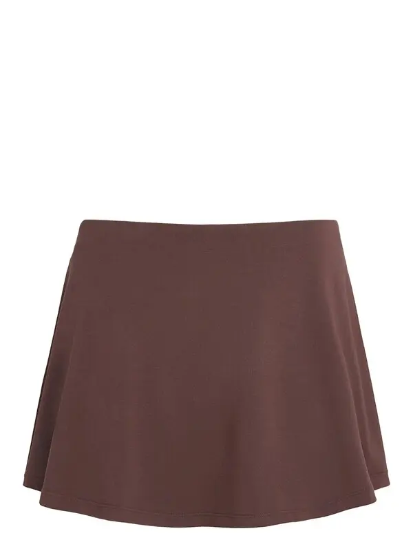 SKIMS Smooth Layers Mini Skort - Brown