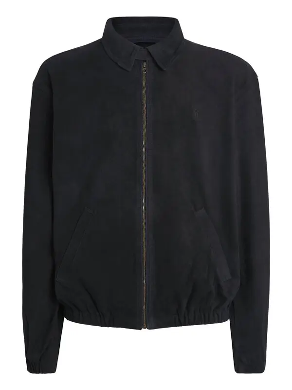 Polo Ralph Lauren Bayport Suede Jacket - Navy