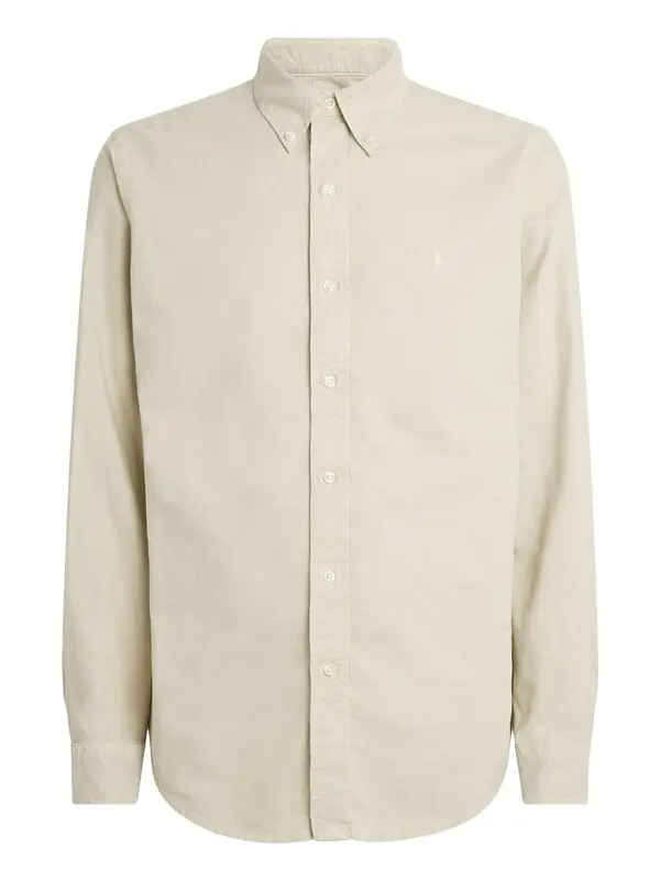 Polo Ralph Lauren Garment-dyed Oxford Shirt - Ivory