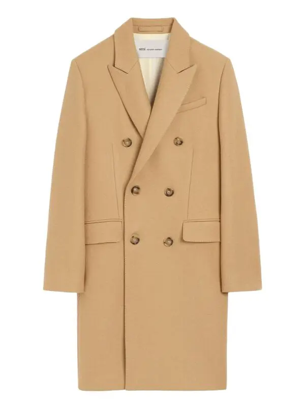 AMI Paris Long-sleeved Coat - No