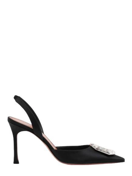 Amina Muaddi High-heeled Sandals - Black