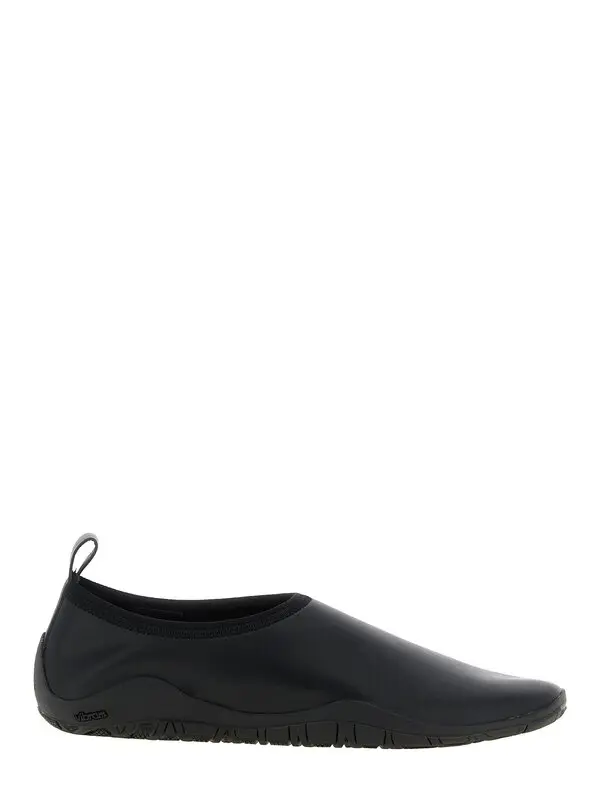JIL SANDER Elbe Slippers - Black