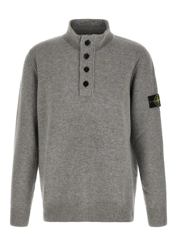 Stone Island 5100040 Sweater - Gray
