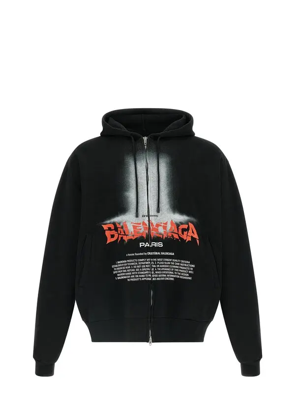 Balenciaga The Door Hoodie - Black