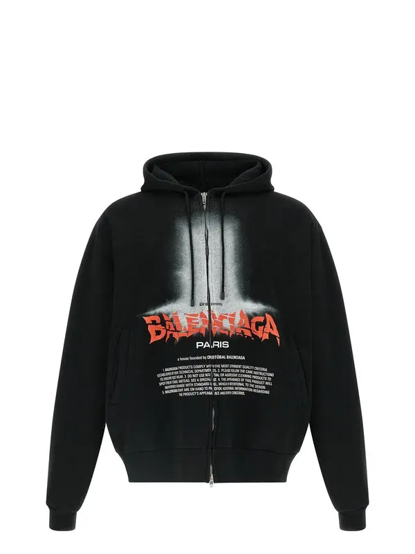 Balenciaga The Door Hoodie - Black