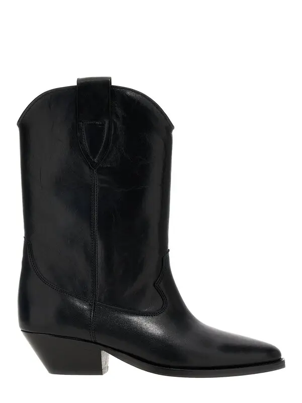 Isabel Marant Étoile Duerto Leather Boots - Black