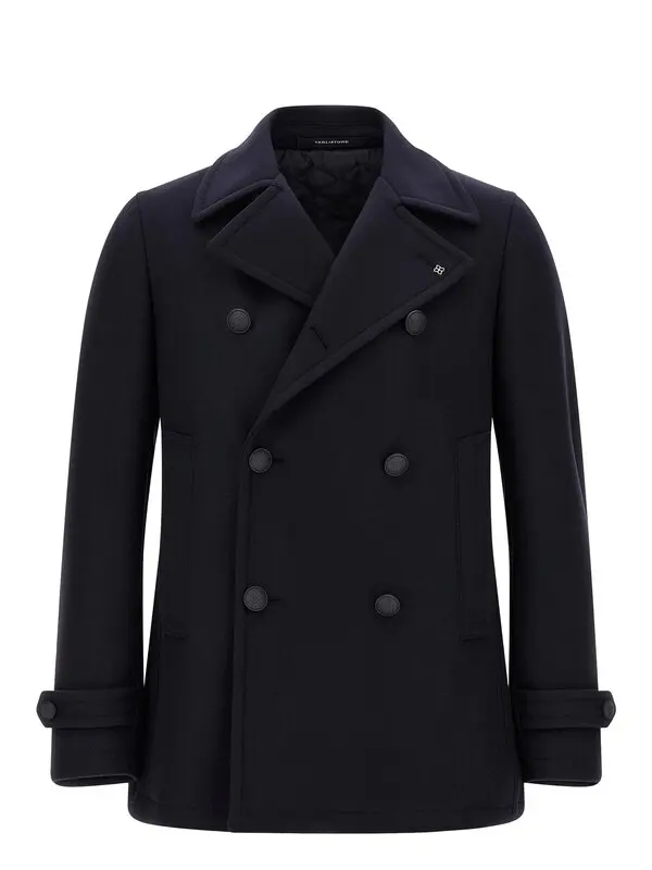 Tagliatore Monaco Coat - Blue
