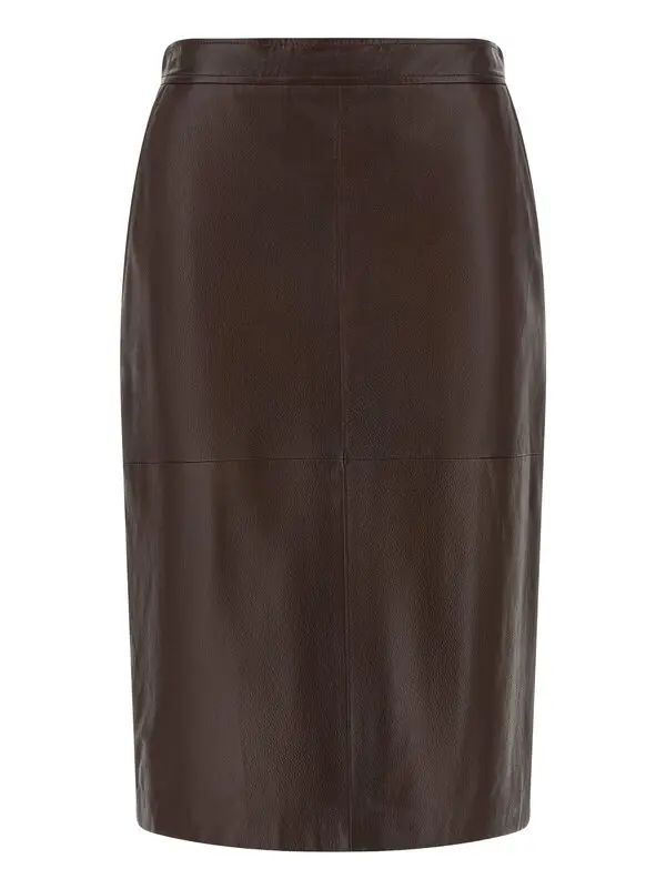 Max Mara Msttimore' Skirt - Brown