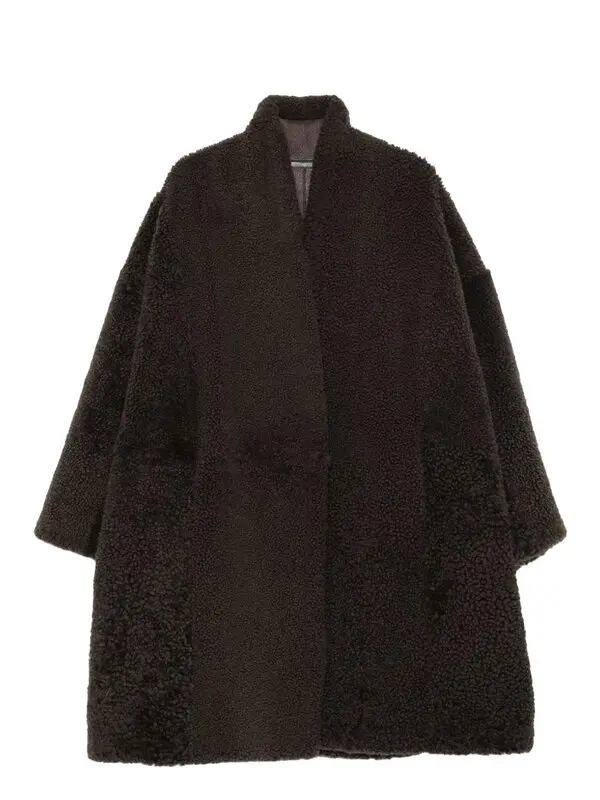 TOM FORD Cashmere Cocoon Coat - Brown