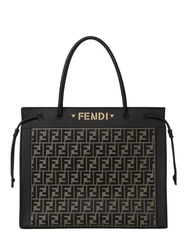 Fendi Magic Large Tote - Brown