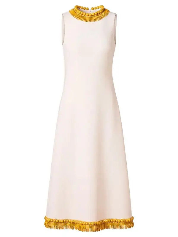 Alexis Cedrata Dress - Ivory