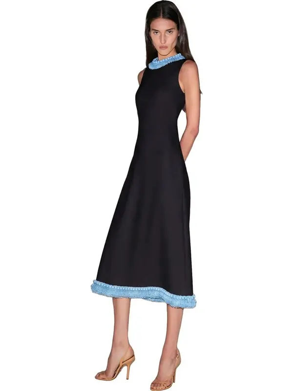 Alexis Cedrata Dress - Black