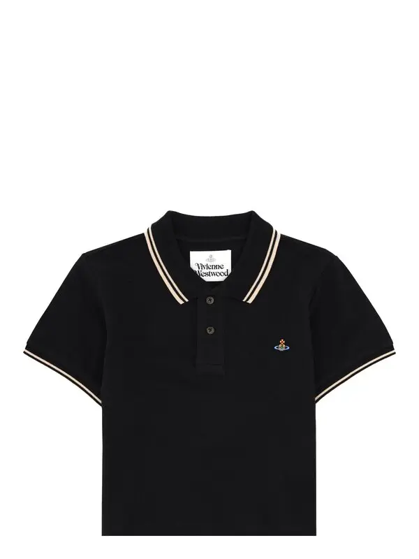 VIVIENNE WESTWOOD Mini Classic Polo - Black