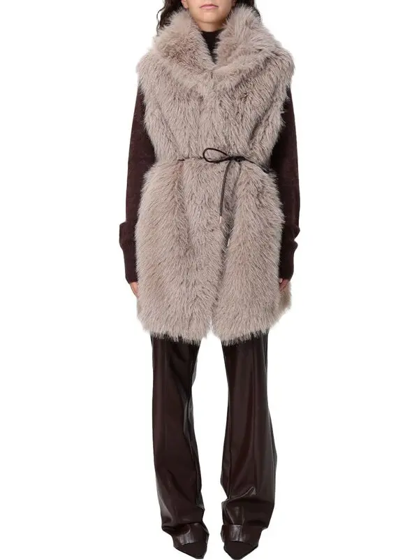 SIMONA CORSELLINI Waistcoat - Beige