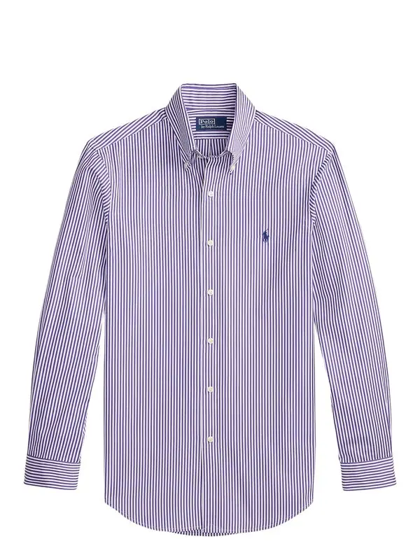 Ralph Lauren Striped Button-down Dress Shirt - Violet