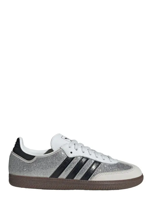 Adidas Rhinestone Lace-up Sneaker - Bianco