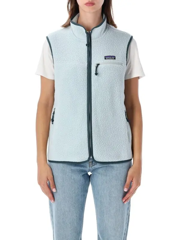 Patagonia Retro Pile Fleece Vest - Virtually Blue