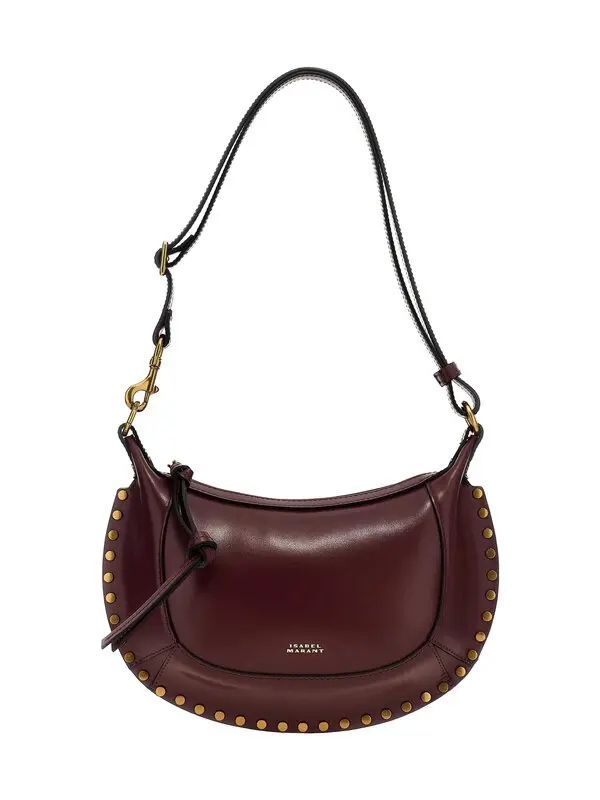 Isabel Marant Étoile Oskan Moon Studded Leather Shoulder Bag - Multicolor