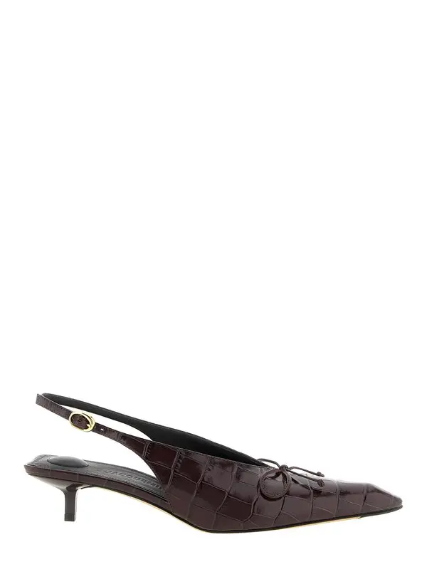 Jacquemus Les Slingbacks Cubisto B' Slingback - Multicolor