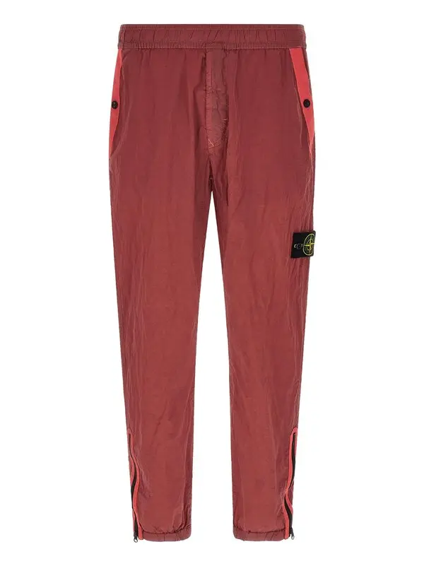 Stone Island 3100011' Joggers - Red