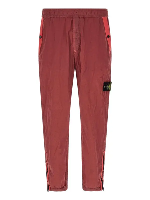 Stone Island 3100011' Joggers - Red