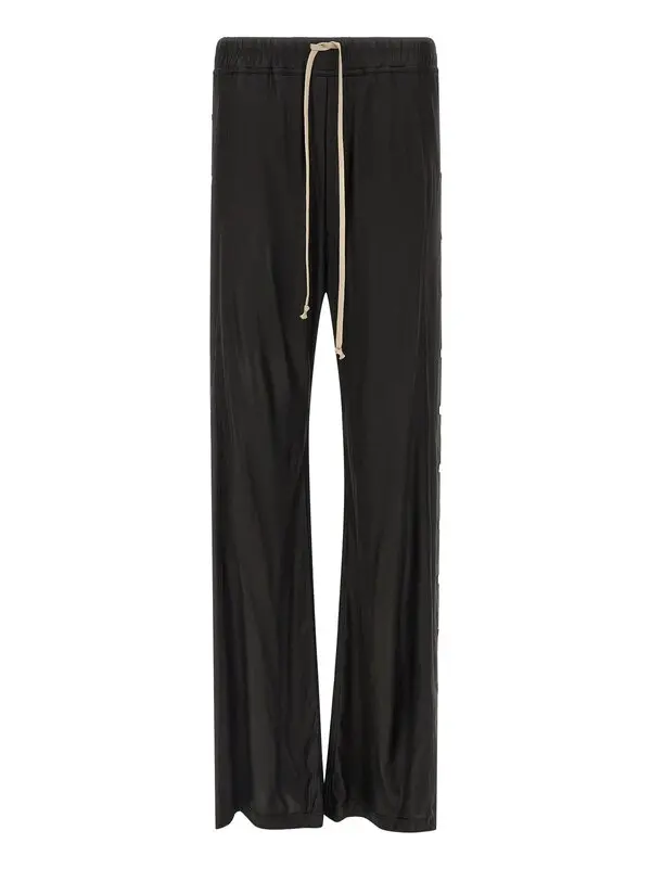 Rick Owens Wide Pusher' Pants - Black