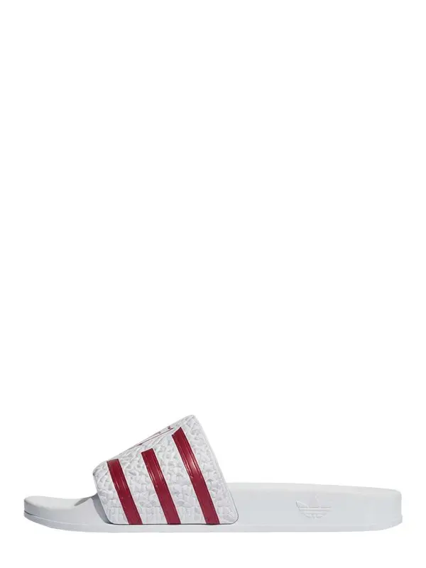 Adidas Trefoil Slides 'liverpool Lc - Cloud White/strawberry Red/cloud White