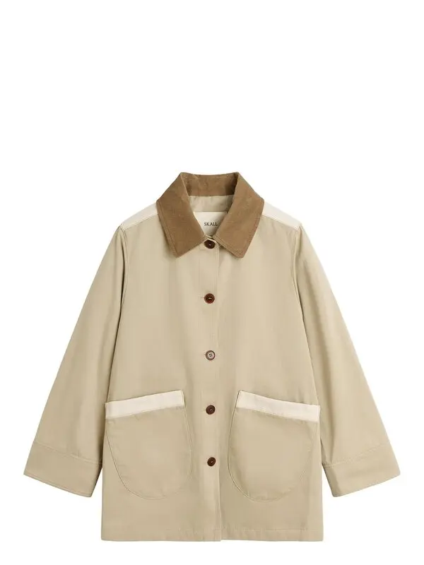 SKALL STUDIO Dawn Cotton-linen Jacket - Tan