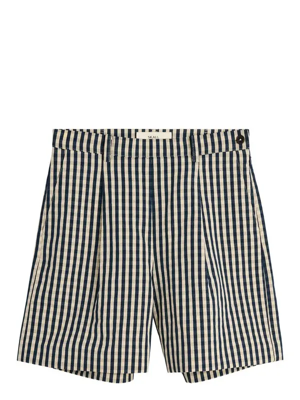 SKALL STUDIO Nino Cotton-linen Shorts - Multi
