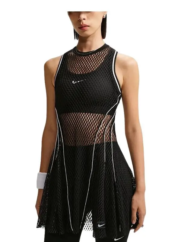 Nike Court Slam Tennis Dress - Black