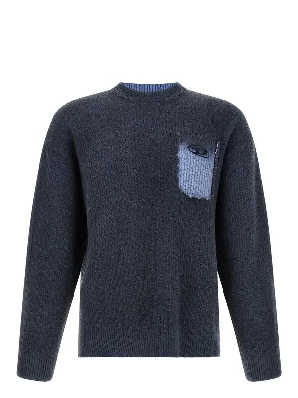 DIESEL® K-pickler' Sweater - Blue