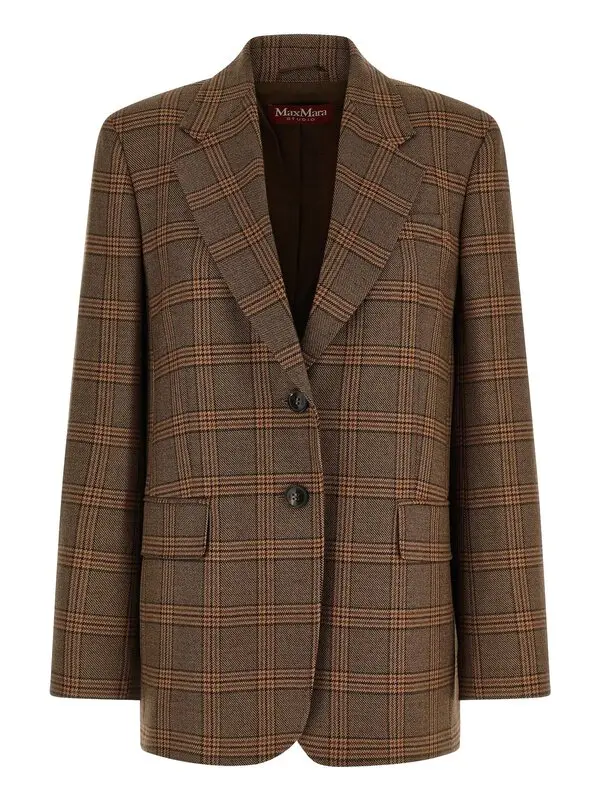 Max Mara Mstalca' Blazer - Brown