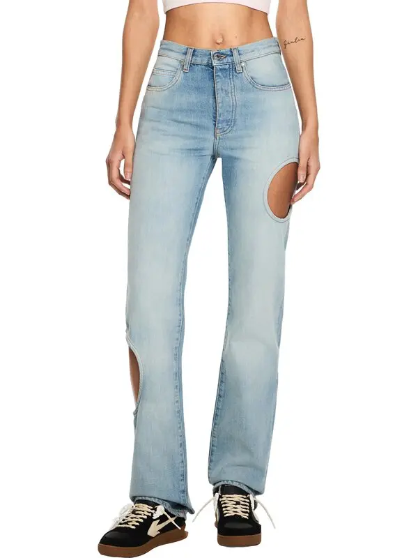 Off-White New Meteor Denim Pants - Blue