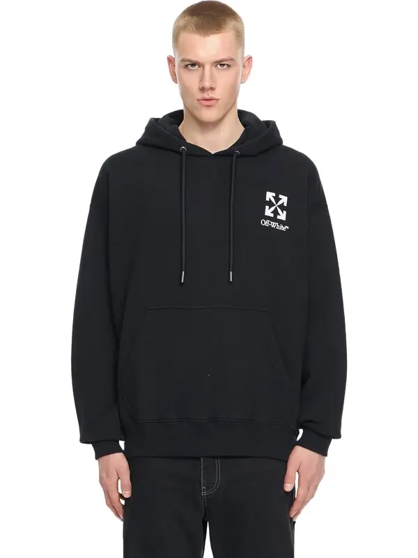 Off-White Small Arrow Skate Hoodie - Black