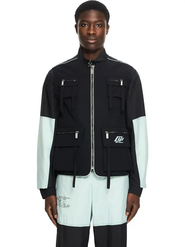 Off-White Cordura Multipocket Vest - Black