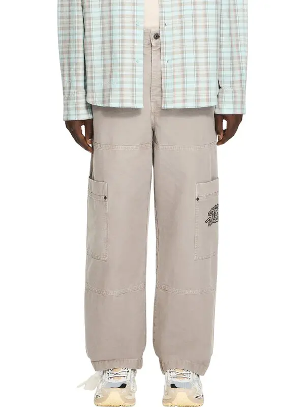 Off-White Script Cargo Pant - Red