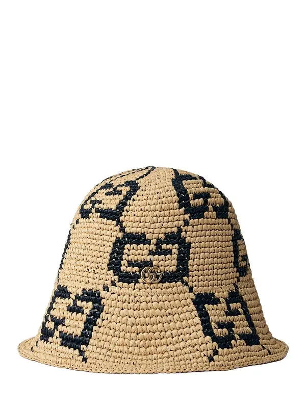 Gucci Gg Bucket Hat - Brown