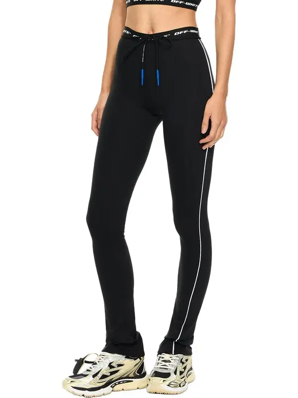 Off-White Logoband Leggings - Black