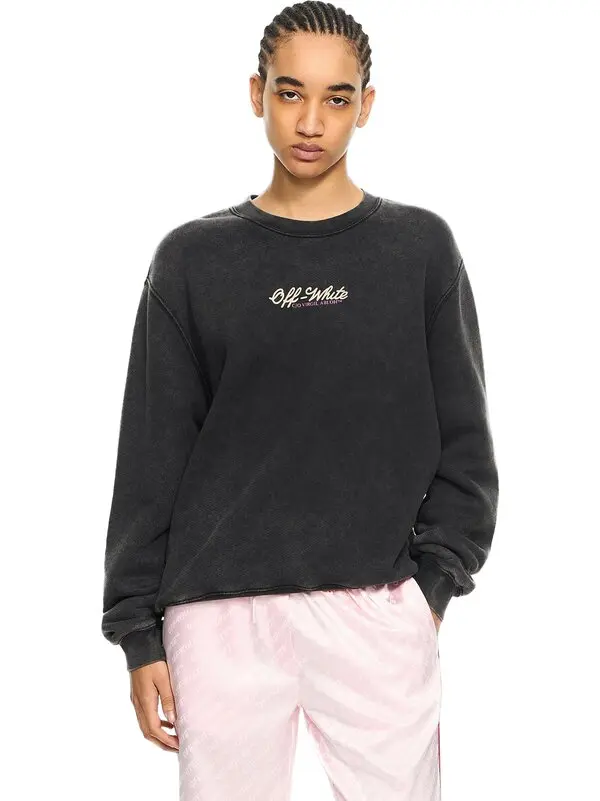 Off-White Royal Jewels Sweatshirt - Black