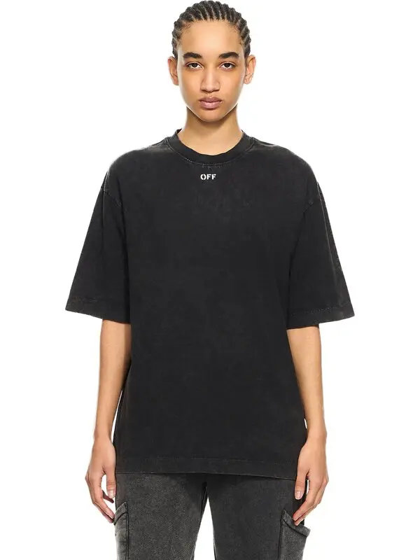 Off-White Arrow Confetti Skate T-shirt - Black