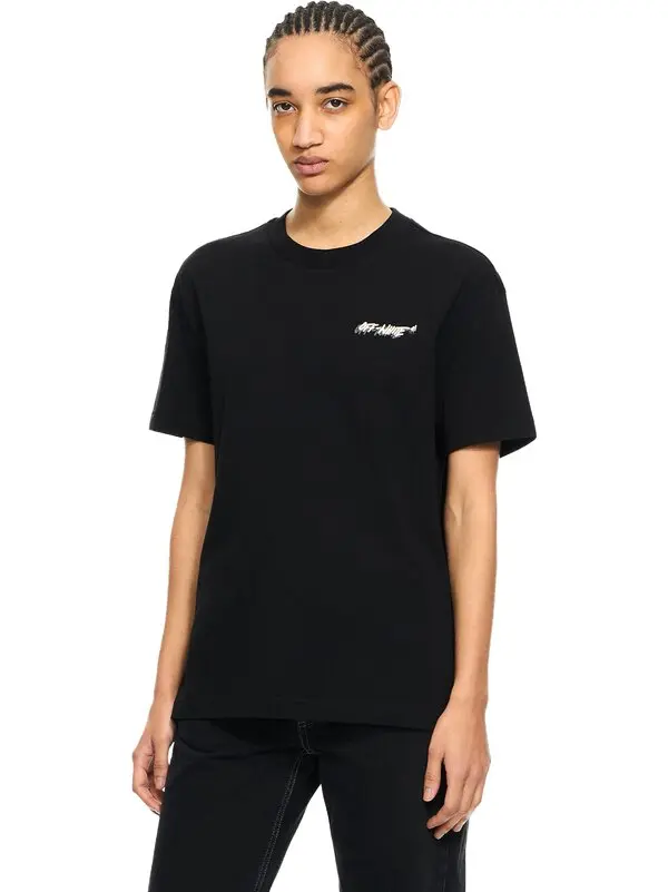 Off-White Shadow Logo T-shirt - Black