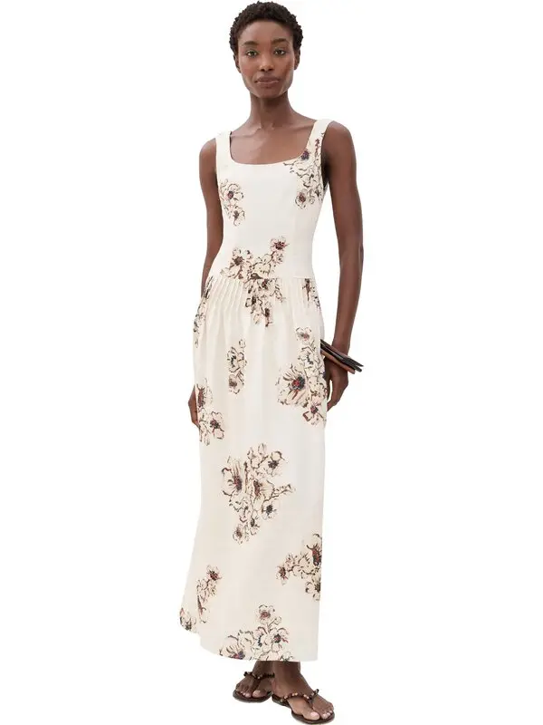 SIR. Freja Linen Dress - Rosetta