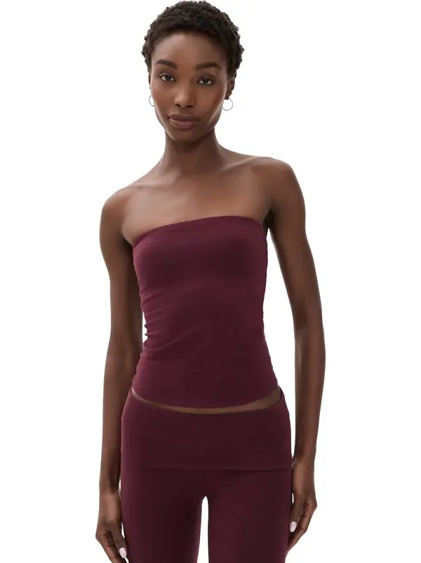 SKIMS Tube Top - Currant