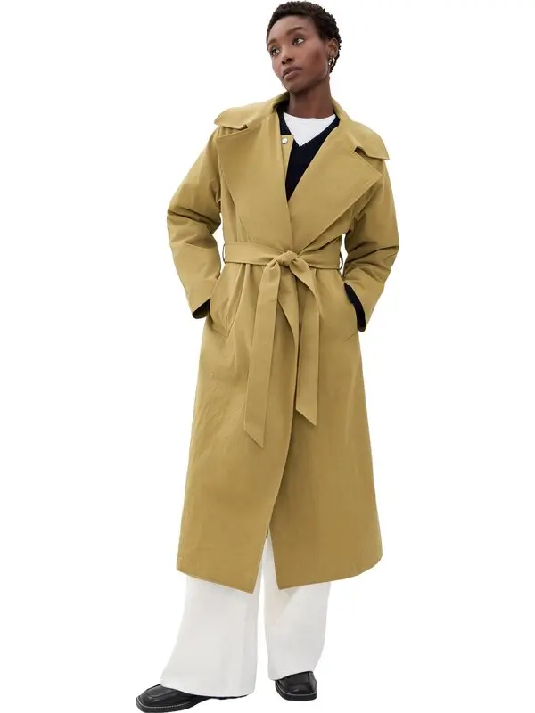 Roucha Calder Trench - Tan