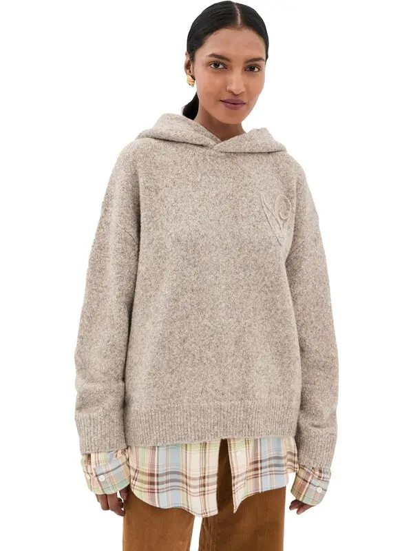 Acne Studios Hooded Sweater - Medium Beige