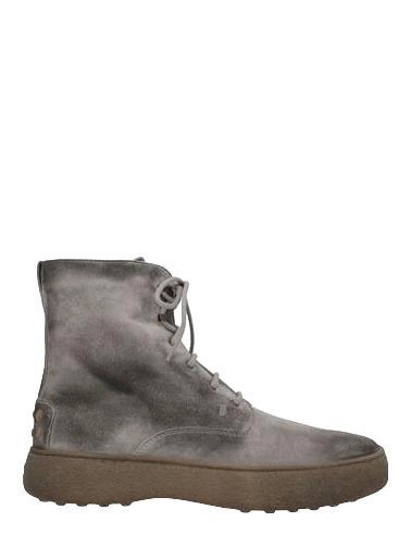 TOD'S Ankle Boots Size Leather - Grey
